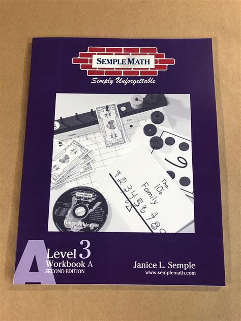 A3 Level Three Workbook A Semple Math