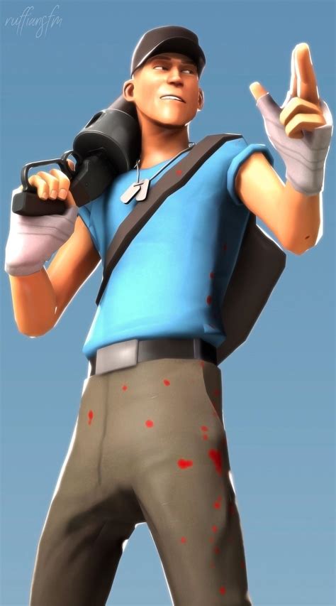 Blu Scout Tf2