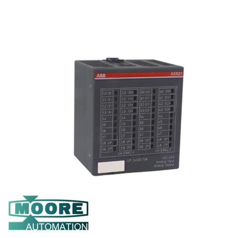 abb ax521 1sap250100r0001 analog input output module