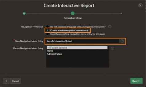 Oracle Apex Interactive Report Tutorial