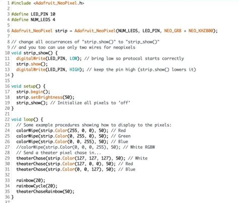 Two Wire Neopixel Ws2812 Leds Todbot Blog