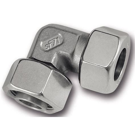 Cutting Ring Fitting Compression 90° Angle Stainless Steel Ritm