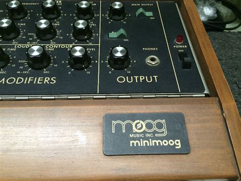 MATRIXSYNTH Moog Minimoog MODEL D With Old OSC