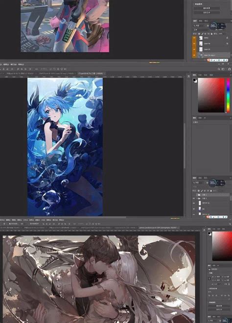 【手绘硬通货】超清原画psd分层源文件百位原画集赶紧膜拜下！！！ 知乎