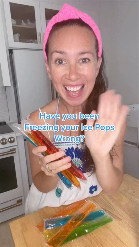 Have You Been Freezing Your Ice Pops Wrong Ice Pops Cooking Tips