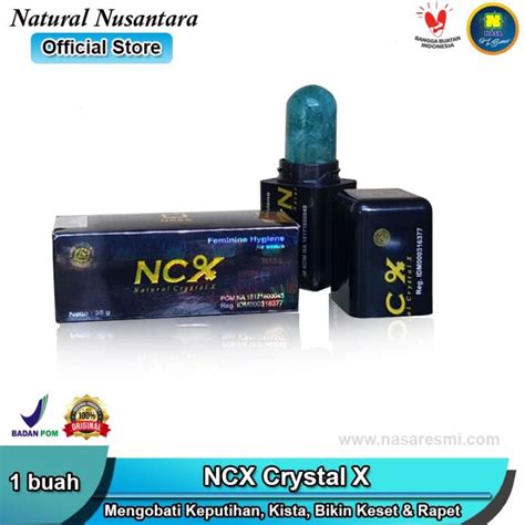 Ncx Crystal X Nasa Ori Ncx Nasa Cristal X Original 100 Ncx Nasa Original Lazada Indonesia