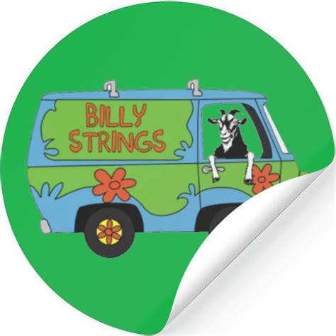 Billy Strings Scooby Doo Stickers Sold By Crevisuamarketing Company