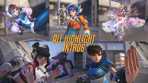Overwatch 2 All Juno Highlight Intros With All Skins 1080p 60fps