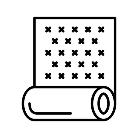 Wallpaper Vector Outline Icon Simple Stock Illustration Stock