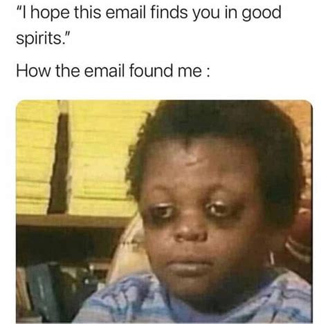 25 Hilarious Hope This Email Finds You Well Memes