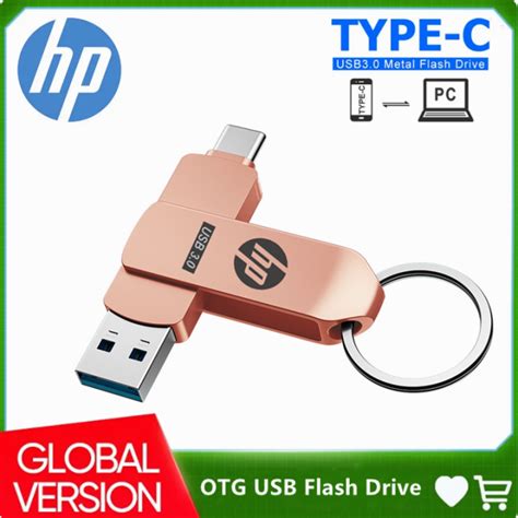 Hp Otg Usb Flash Drive Type C Gb Tb Tb Pen Drive Hd External Storage Memory Stick Support