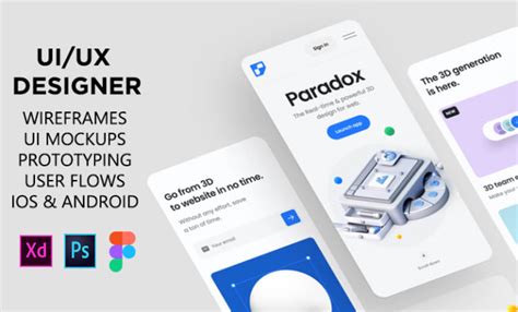 Do Figma Mobile App Ui Ux Design Prototype To Show In Action By Bilalx Fiverr