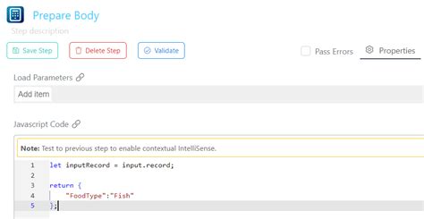 how to return an api response from a destination flows synatic