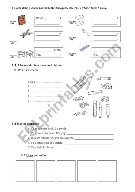 Classroom Objects ESL Worksheet By Marmachado Classroom Objects ESL Worksheet By Marmachado