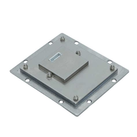Panel Mount Numeric Backlit Metal Keypad With 12 Illuminated Keys For