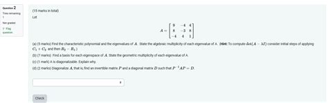 solved 15 ﻿marks in ﻿total leta [9 448 38 441] a 5