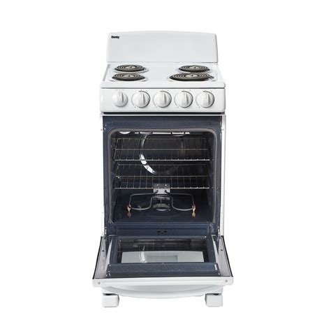 Danby 20 Wide Electric Range In White Der202w Danby Usa