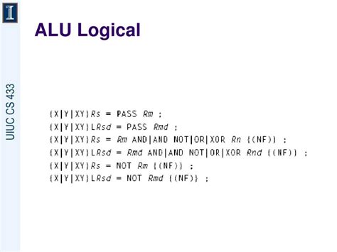 ppt cs433 computer system organization powerpoint presentation free download id 2696934