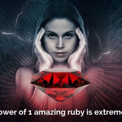 The Power Of 1 Amazing Ruby Is Extreme Florencejewelshop