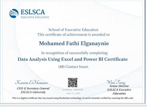 Dataanalysis Excel Powerbi Certification Eslscauniversity