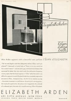 Elizabeth Arden Perfumes — Original Adverts And Images