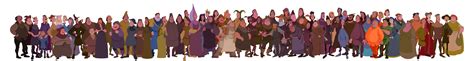 Hunchback Of Notre Dame Citizens Of Paris By Conthauberger On Deviantart