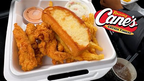 Raising Canes Chicken Fingers A Finger Licking Sensation Ep 131 Youtube