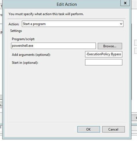 Running Powershell On Task Scheduler Completes But Doing Nothing Programming Development