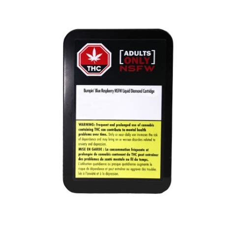 Adults Only Bumpin Blue Raspberry Nsfw Liquid Diamond Cart Up In Smoke