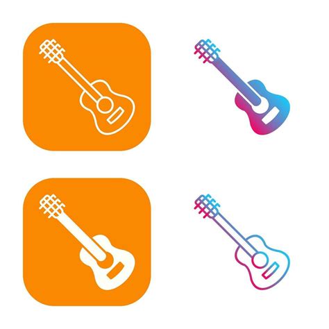 Guitar Vector Icon 33090667 Vector Art At Vecteezy
