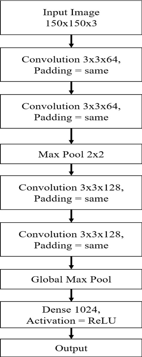 Overview Of Custom Cnn Architecture Download Scientific Diagram