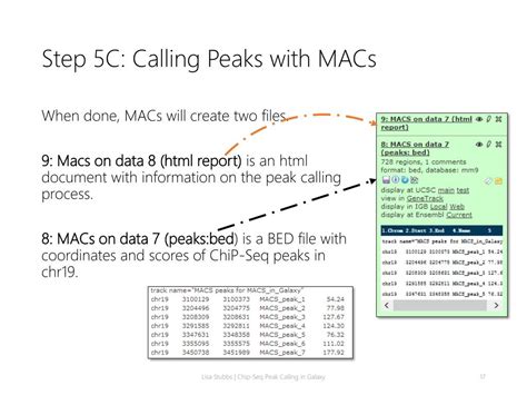 Ppt Chip Seq Peak Calling In Galaxy Powerpoint Presentation Free