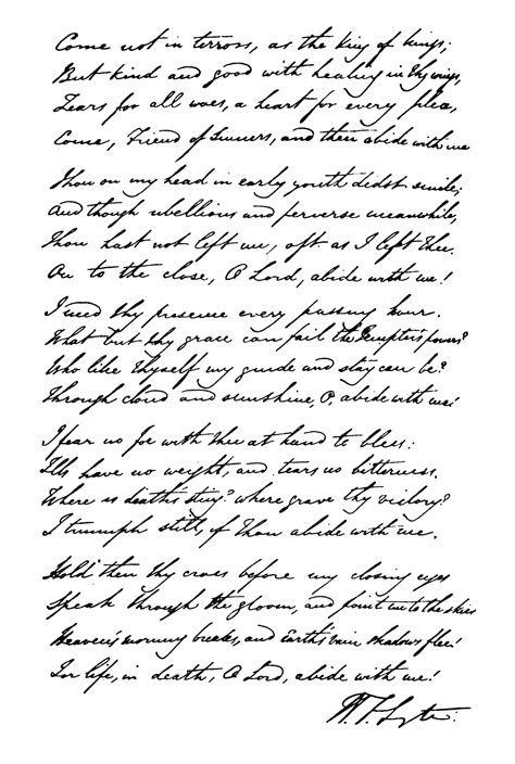 Abide With Me — Hymnology Archive