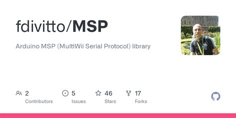 Github Fdivittomsp Arduino Msp Multiwii Serial Protocol Library