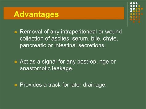 Different Types Of Drains In Surgery Ppt Lung And Respiratory Health Diseases And Conditions