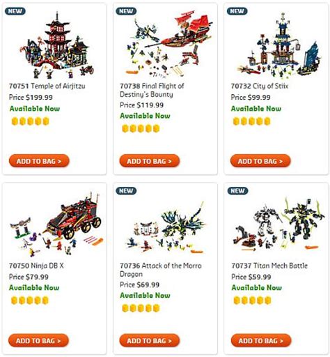 Lego Ninjago Temple Of Airjitzu Available Now