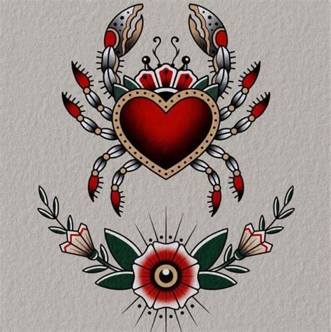 Tanj Njat Traditional Tattoo Flash Art American Traditional Sea