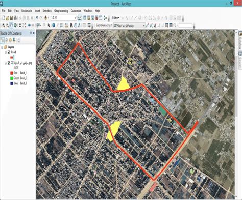 Georeferencing Raster Data With Vector Data E Adding Iri Data That