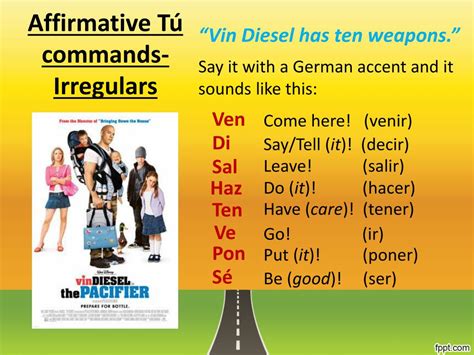 Ppt Mandatos Informales Informal Tú Commands Powerpoint