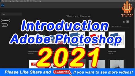 Introduction Adobe Photoshop 2021 Adobe Photoshop 2021 Tutorial 5 Upload Everyday Youtube