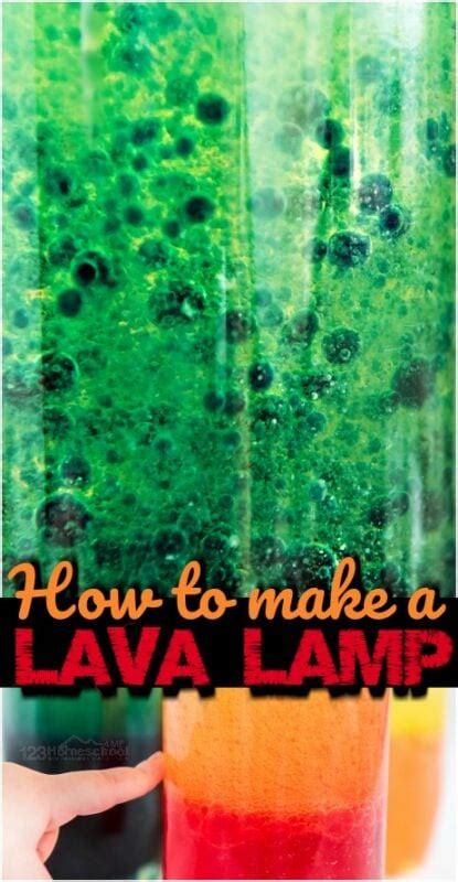 How To Make A Lava Lamp With Free Experiment Worksheet Worksheets