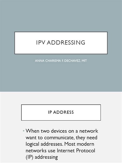 Chapter 4 Ip Address Pdf Ip Address Network Layer Protocols