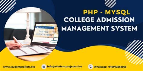 College Admission Management System In Php And Mysql Student Projects