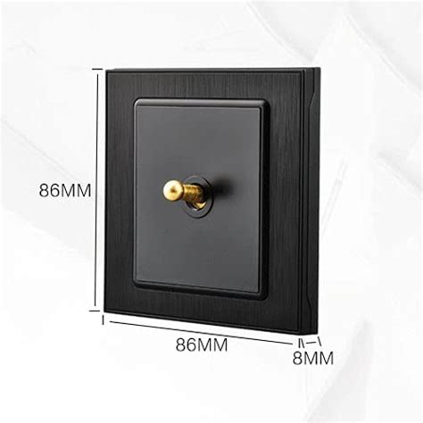 Modeen Retro Toggle Switch 1 4 Gang 2 Way Toggle Switch Loft Industrial Style Retro Toggle