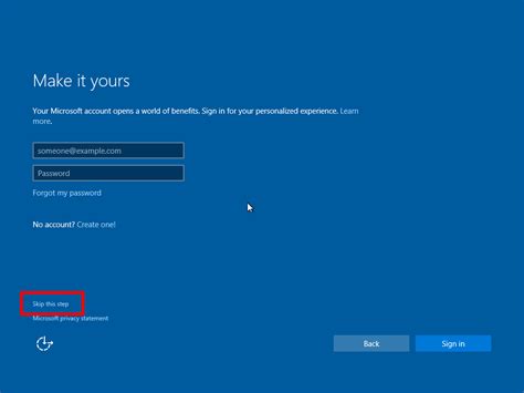 How To Install Windows 10 Without Microsoft Account