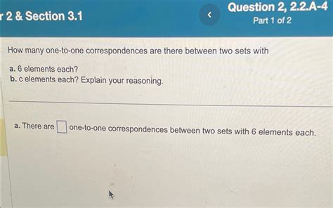 Solved 2 ﻿and Section 3 1question 2 2 2 A 4part 1 ﻿of 2how