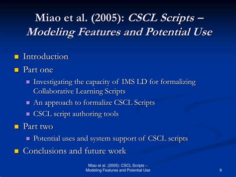 ppt tool5100 cscl presentation of 2 papers by jan are otnes