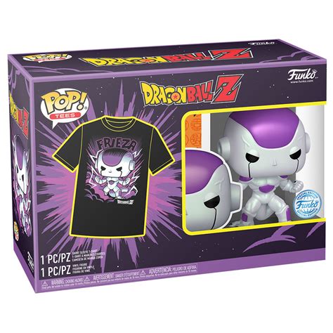 Set Pop And Tee Frieza Dragon Ball Funko Exclusive Talla S