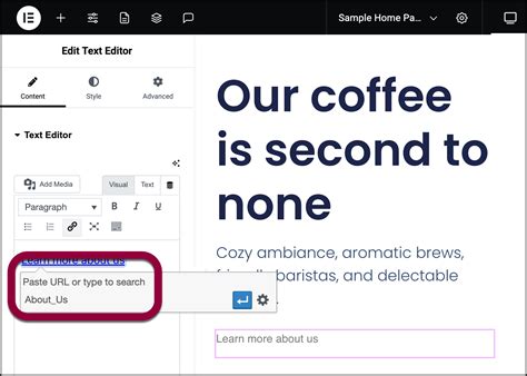 How Do I Create Anchor Links Elementor