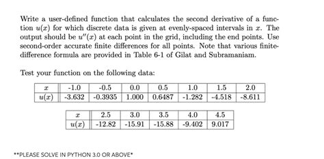 solved write a user defined function that calculates the